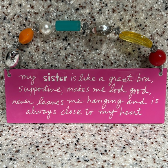 Sandra Mojamen | Wall Decor | Sister Sign 423 | Poshmark